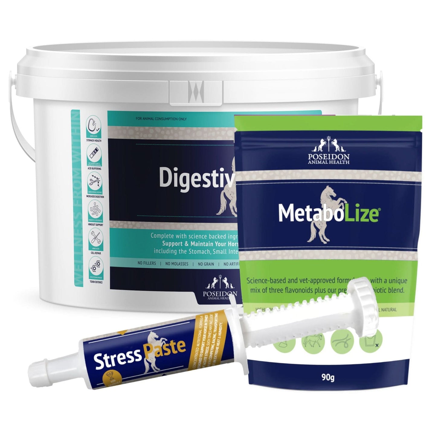 Horse Digestive Supplements for better Gut Health in Horses. NZ Made